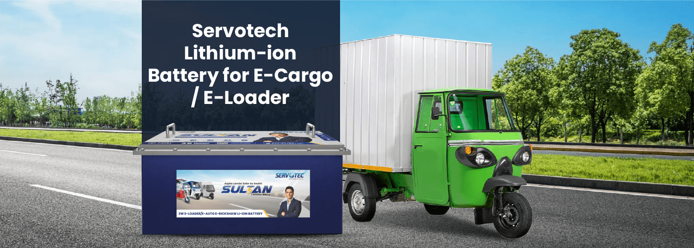 Servotech Sultan Lithium-ion Battery for E-Cargo / E-Loader